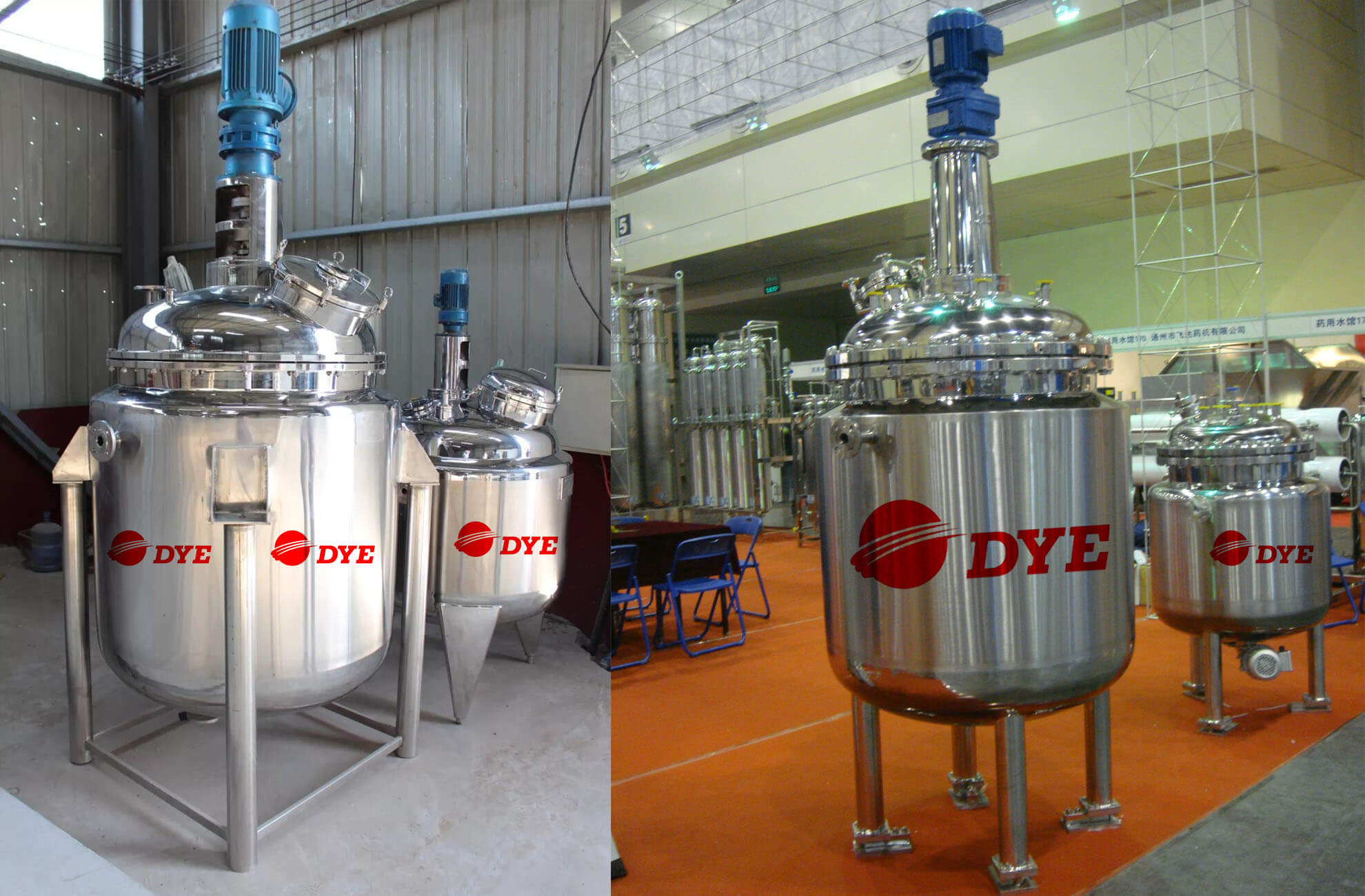 100L-5000L Multifunction Chemical Reactor Tank Industrial Medicine ...