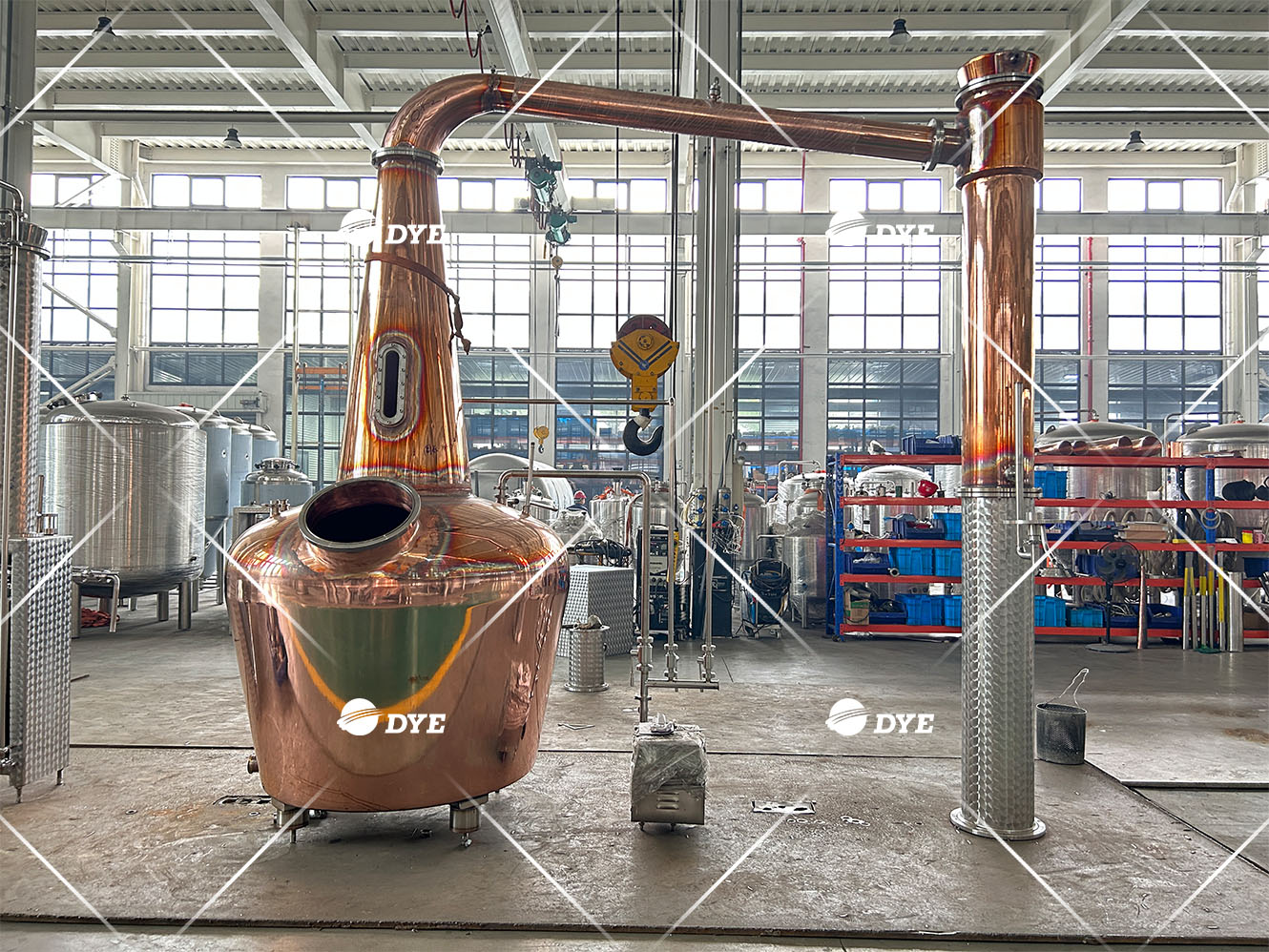 1200L Copper Pot still Moonshine Distillery Still from China ...