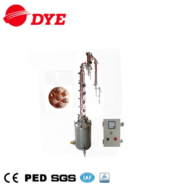 Micro Distillery Equipment 50L 4 Plates Column Home Distiller Gin still ...